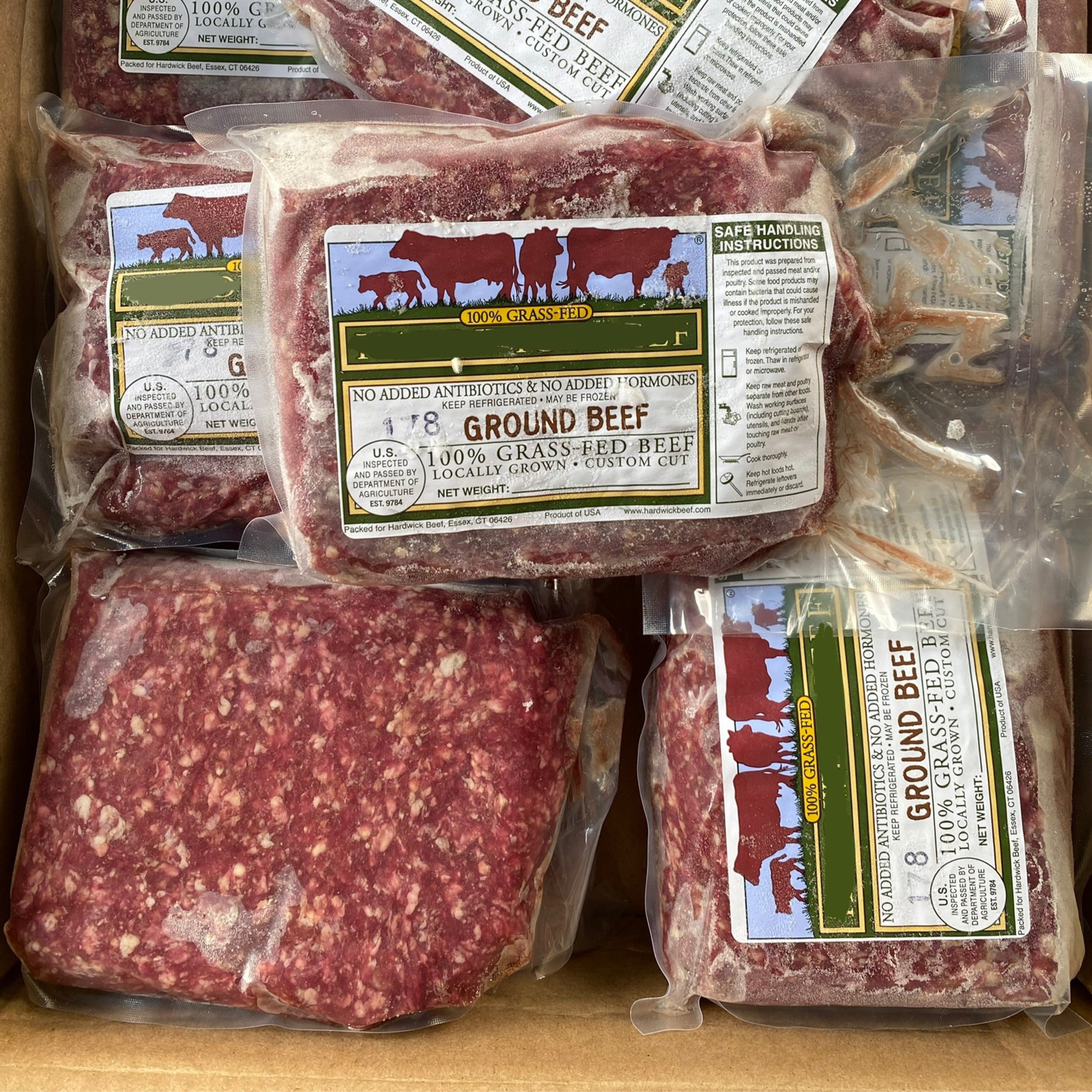 Ground Beef (1 LB) (Pastured) (Frozen) | Mitch's Provisions - 148 ...