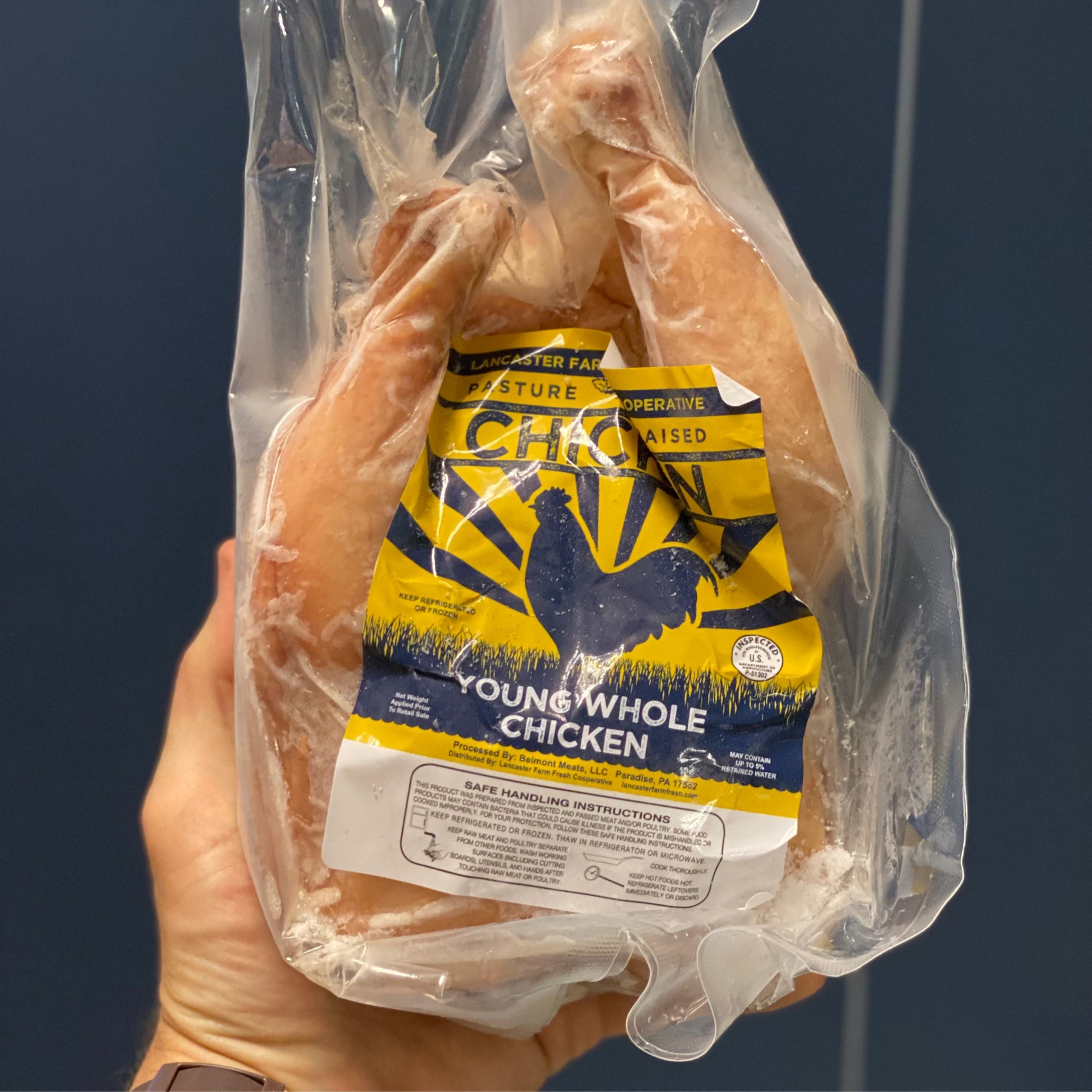 Whole Chicken (Approx. 3.5-5.5 LBS) (Pasture-Raised) (Non-GMO Feed ...
